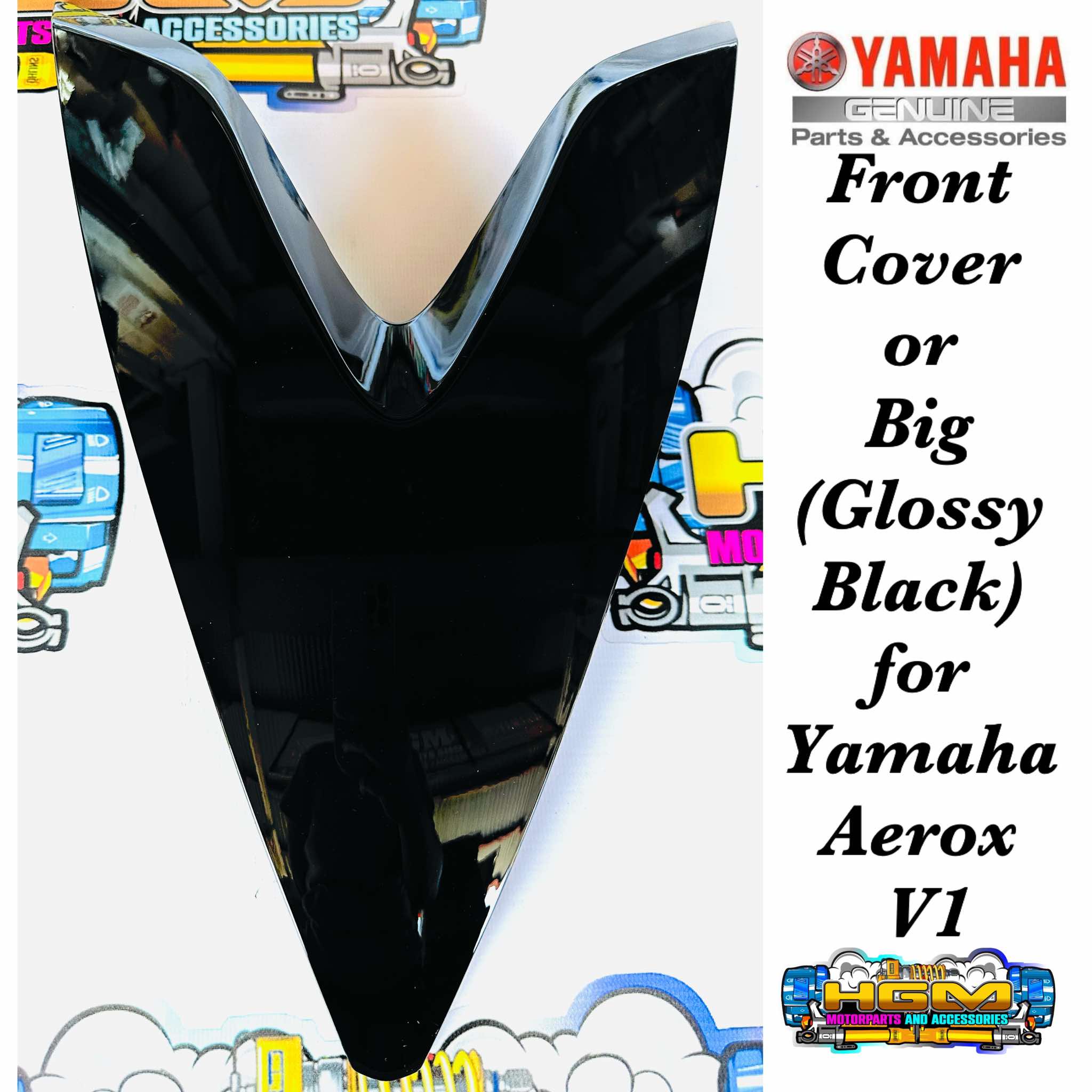 FRONT COVER OR BIG V FOR AEROX V1 | YAMAHA GENUINE PARTS | BG2-F2865 ...