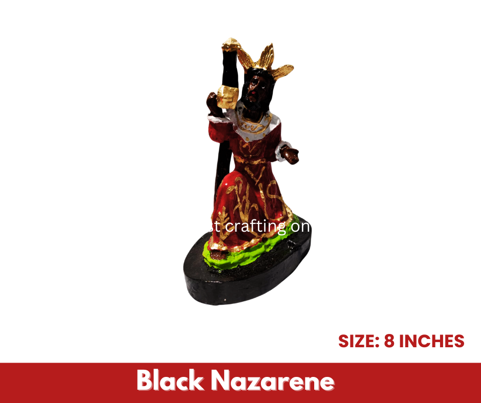 Poong Hesus Nazareno Black Nazarene Statue 8 inches Quiapo Church ...