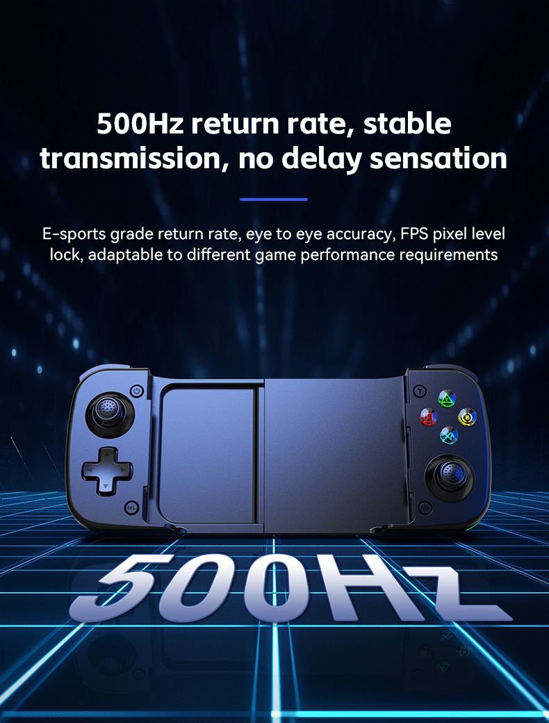 D3 Wireless Bluetooth Gamepad Telescopic Gaming Controller for CODM ...