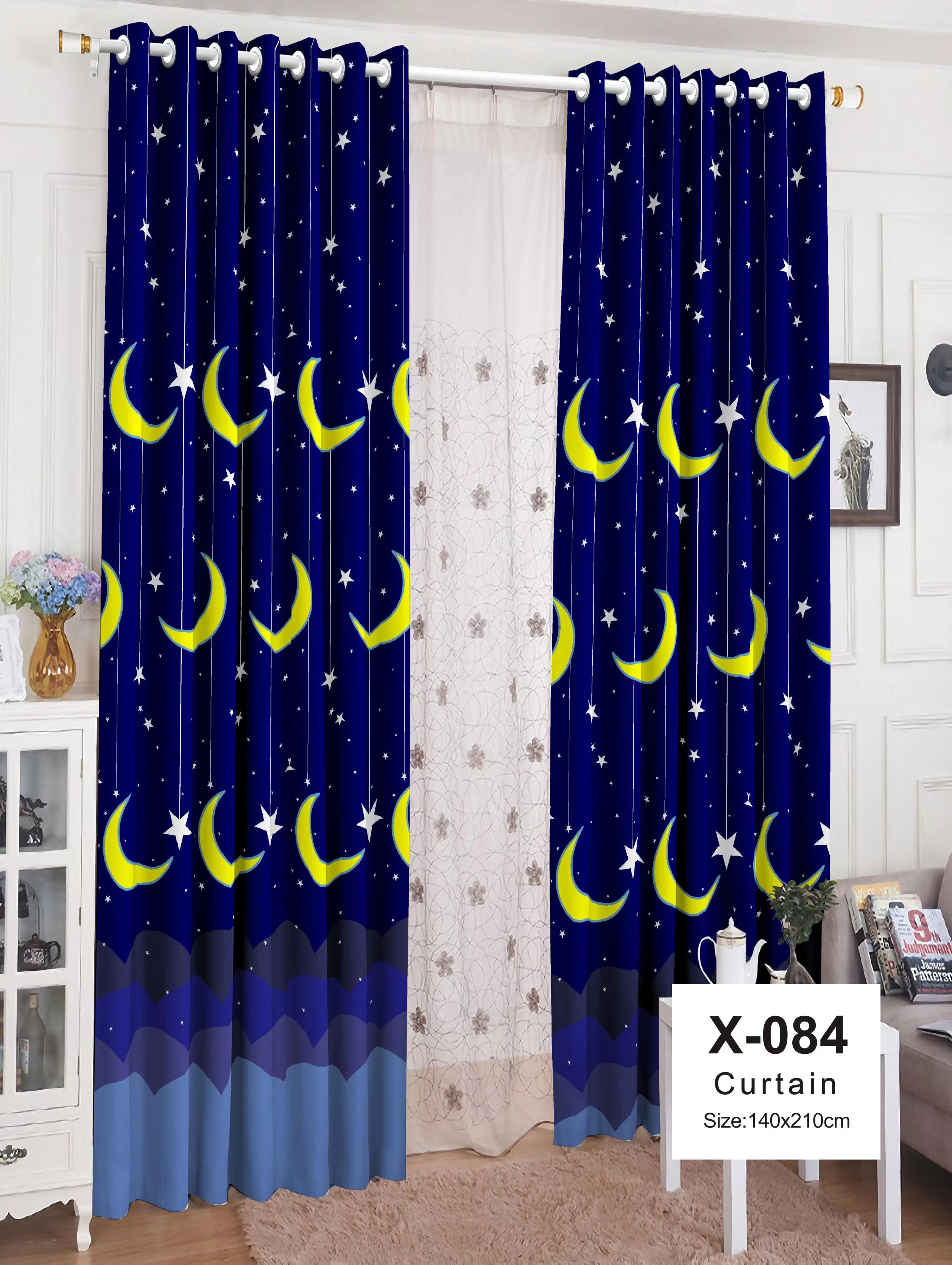 Curtina 140x210cm Ring Curtain Design Curtain For Window Curtains For ...