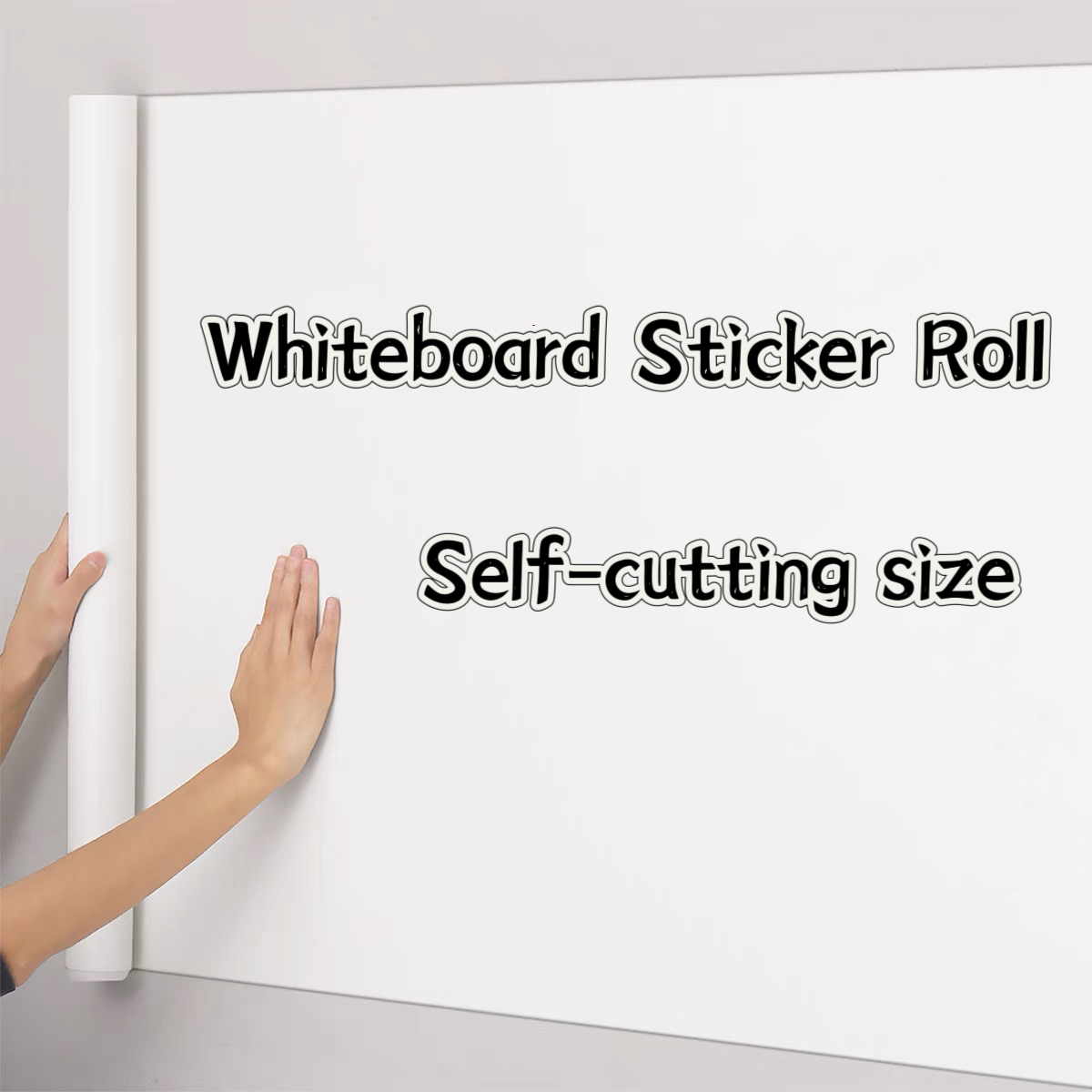 Soft Whiteboard Blackboard Wall Sticker Seamless Marker Eraser ...