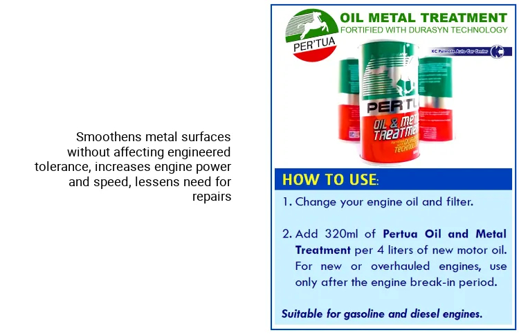 1 can, 1 pair(2 cans) Pertua Oil And Metal Treatment 320ml | Shopee ...