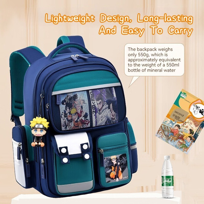 2025 New School Backpack Spine Protection Load Reduction Waterproof ...