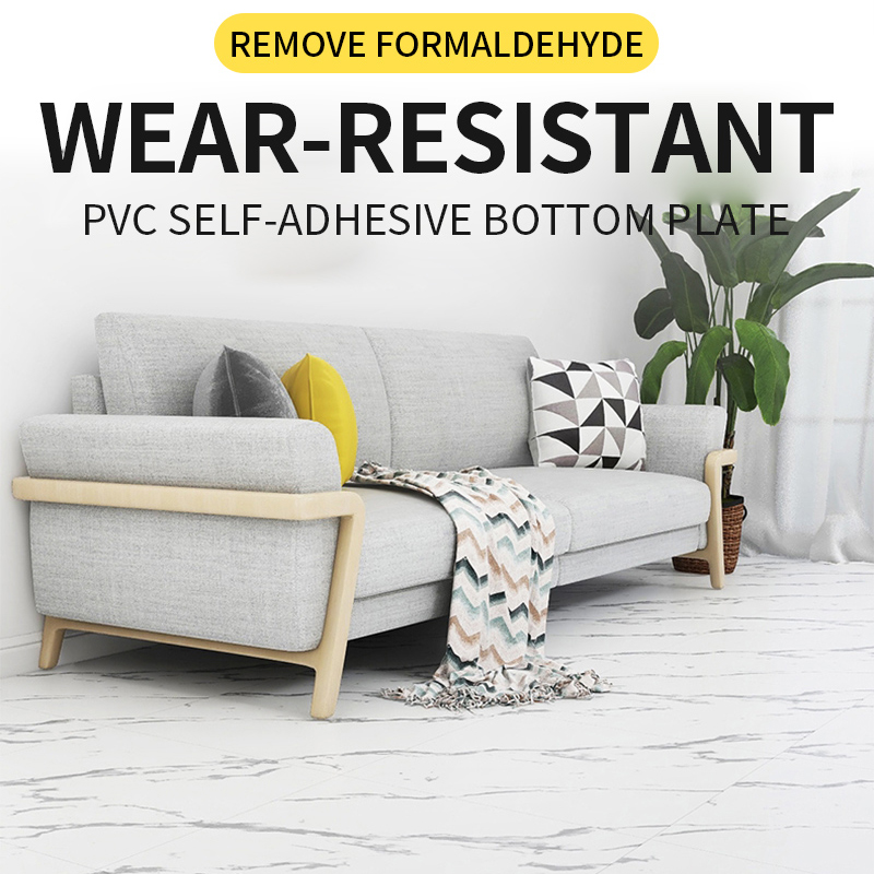 PVC Floor Sticker Waterproof Tiles Floor Sticker Decor Marble Tiles ...
