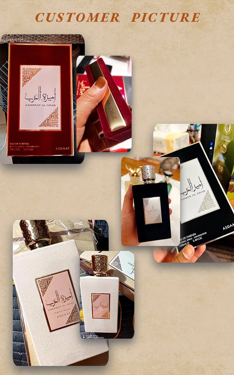 100ml Lattafa dubai perfume ameerat al arab Eau de Parfum with Long ...