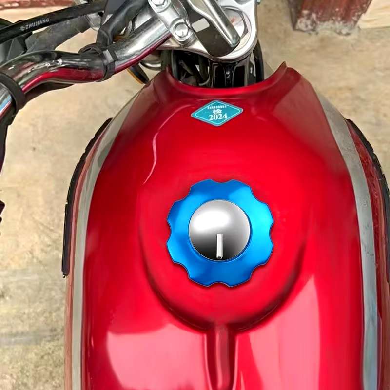Motorcycle Honda TMX 125 / TMX 155/RUSI Gas Tank Cover Fuel Tank Cap ...