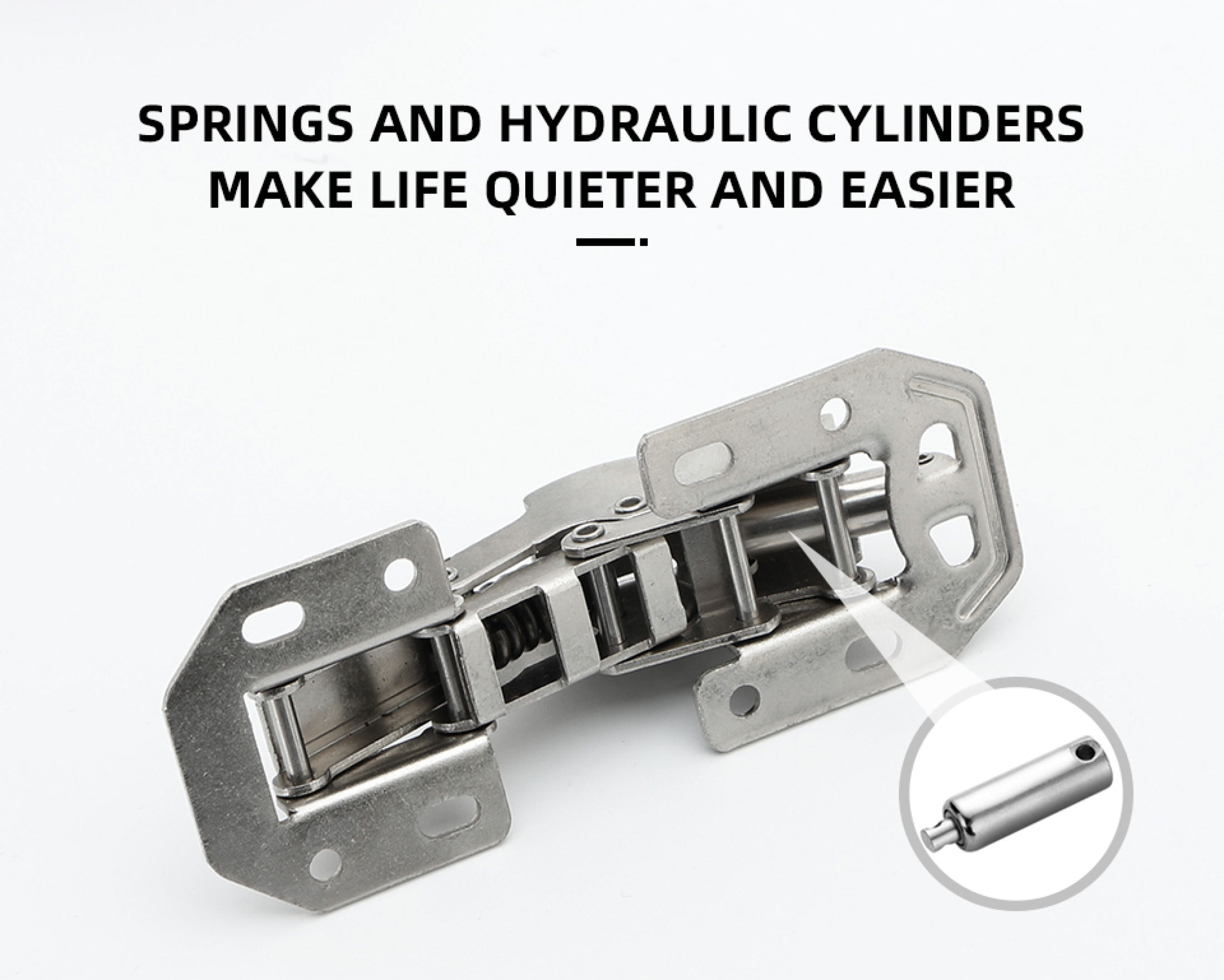 Frog hinge 90 Degree Concealed Hinges Cabinet Cupboard Door Bridge Cabinet Hinge (With 8 screws ...