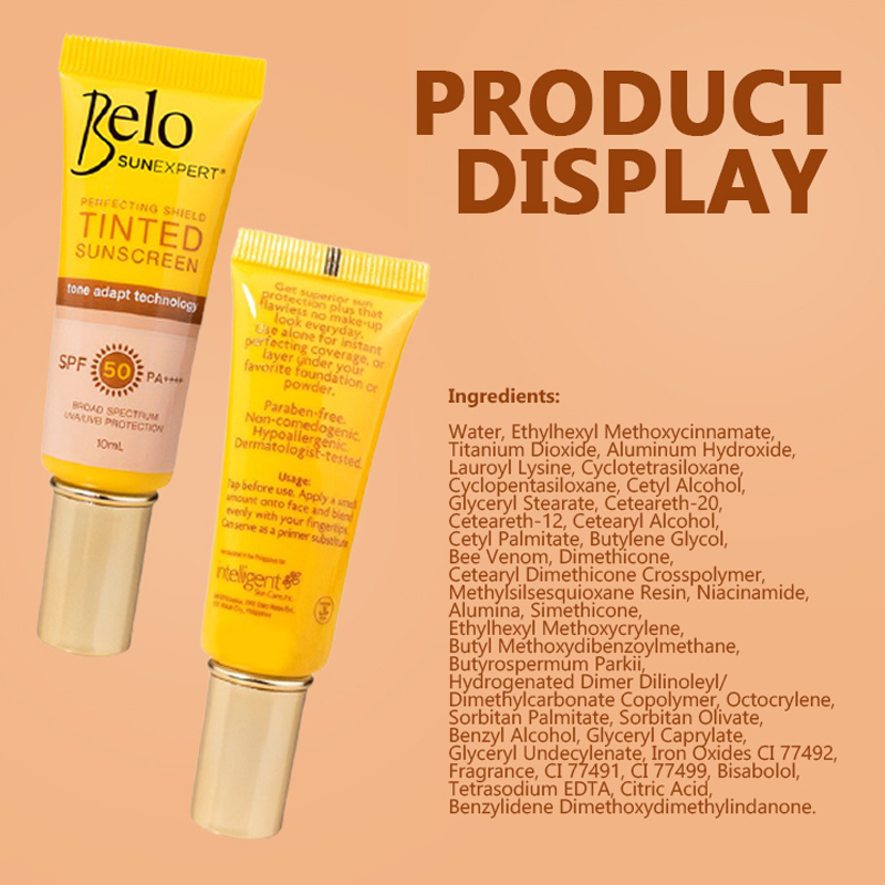 【Buy 1 Take 1 】 Belo Sunscreen Cream SPF50 10ml / Belo SunExpert Tinted ...