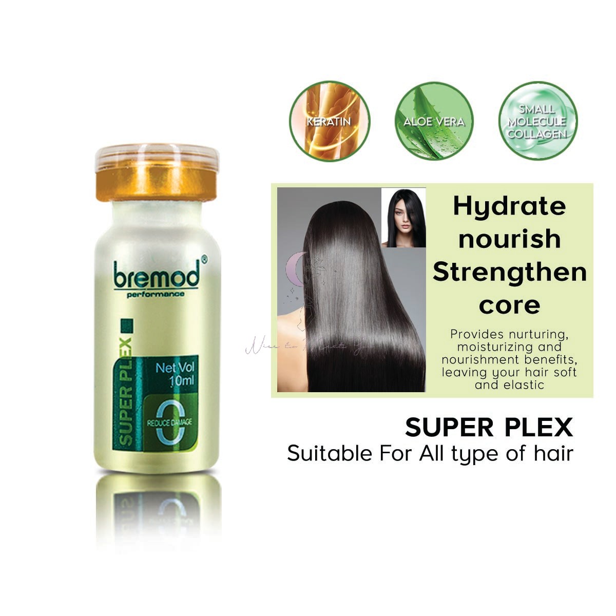 Bremod Super Plex 10ml Keratin Repair Supplement Hydrate Nourish ...