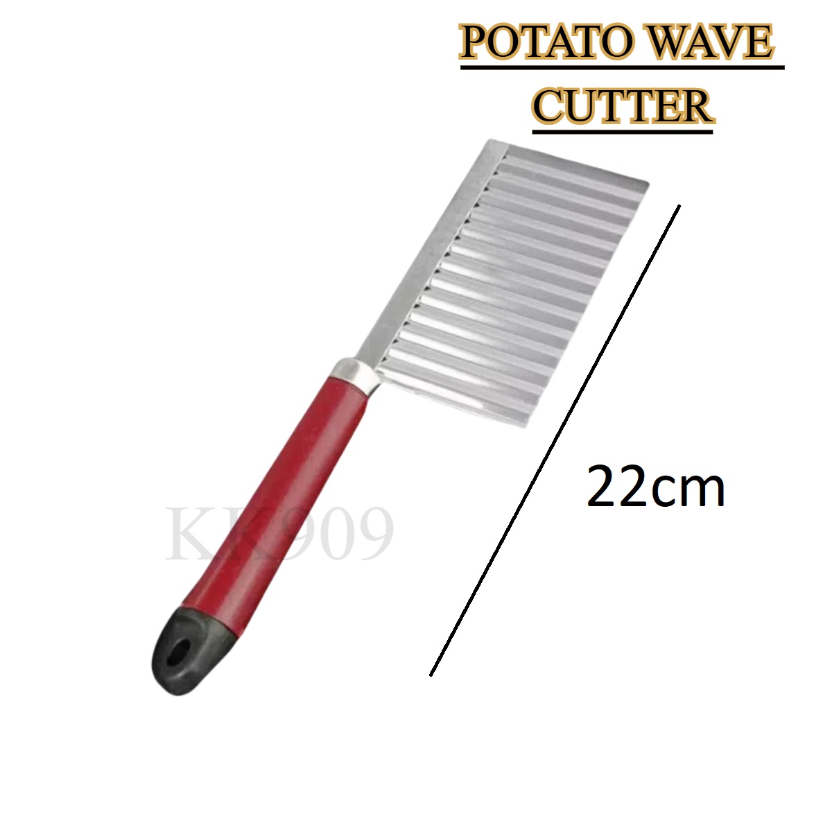 Potato Wave Cutter Stainless Steel Wave Cut Design | Shopee Philippines