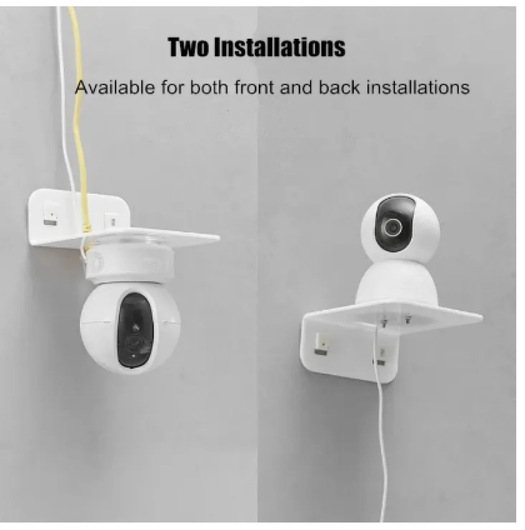 blivo Iron Round Plate Base Surveillance Camera Mounting Bracket Upside ...