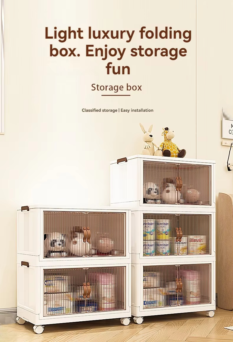 Foldable 6 Layer 45/50/70CM Cabinet for Clothes Organizer Storage ...