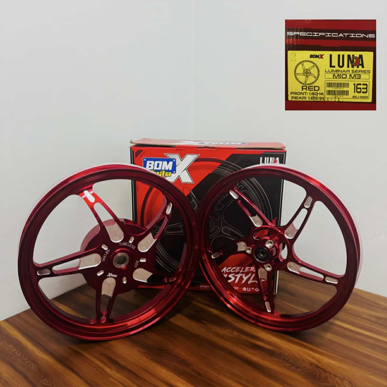 BOM X LUNA MAGS FOR MIO I 125 (M3) - BRAND NEW | Shopee Philippines