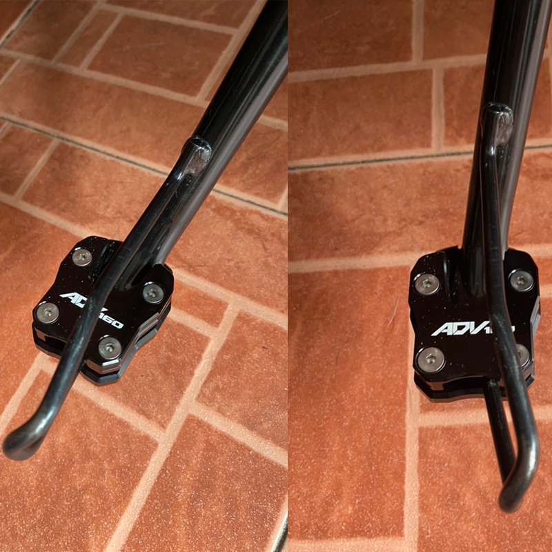 MUKA Honda ADV 160/150 Modified Side Stand Shoes Motorcycle Flat Foot ...