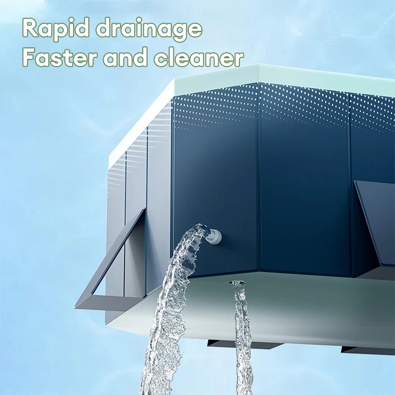 Maldives Blue Non Inflatable Folding Fences Swimming Pool For Family ...