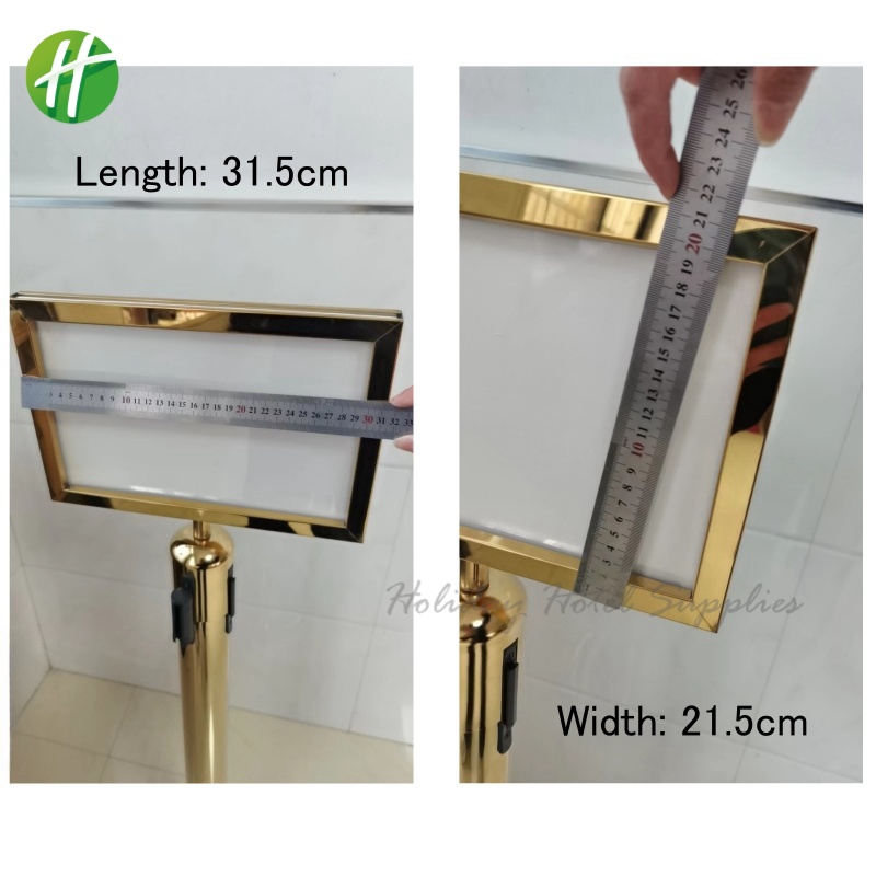 One meter signboard railing, 2-meter isolation strip, A4 queue guide ...