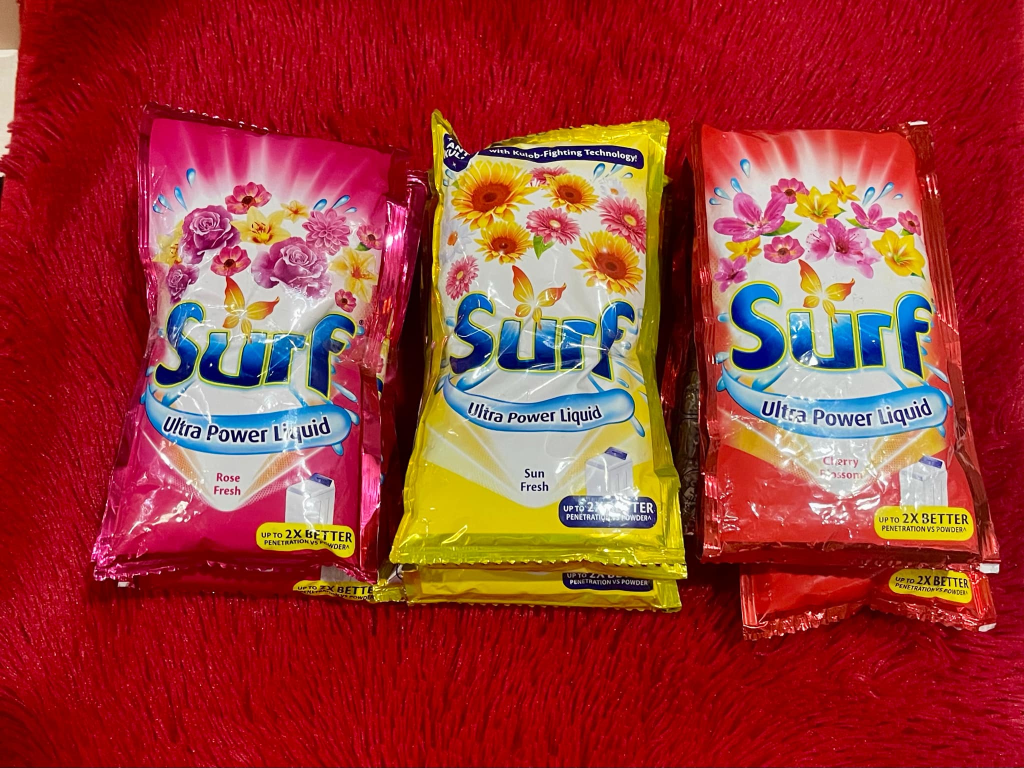 SURF ULTRA POWER LIQUID DETERGENT 64ML.by 6PCS. | Shopee Philippines