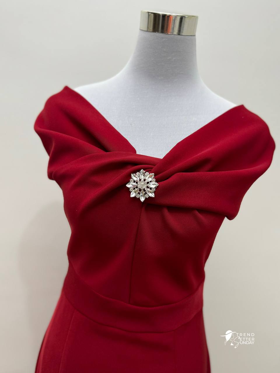 Red Dress – Sophisticated Red Special Occasion Formal Dress | Shopee ...