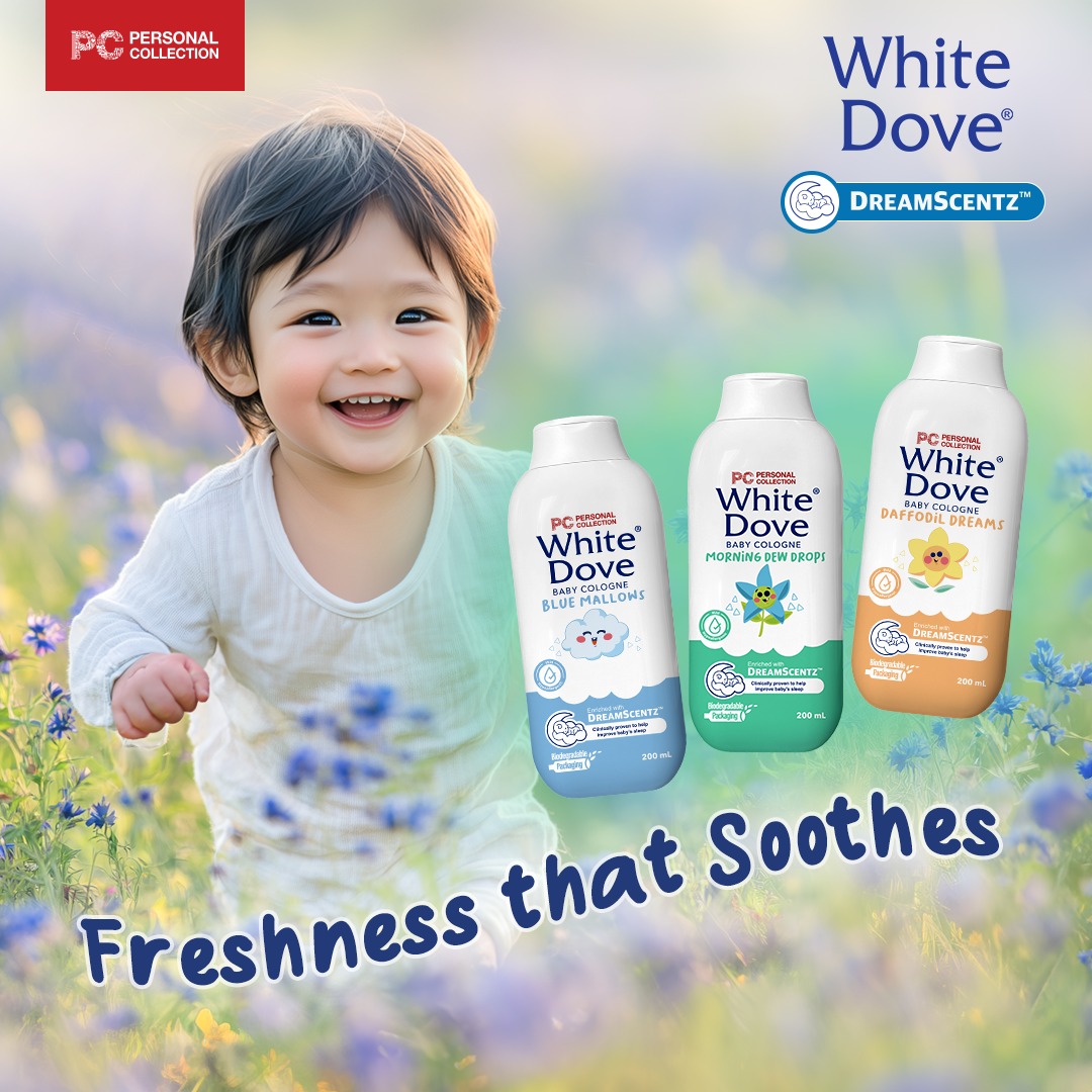 White Dove Baby Cologne Blue Mallows 200mL | Shopee Philippines