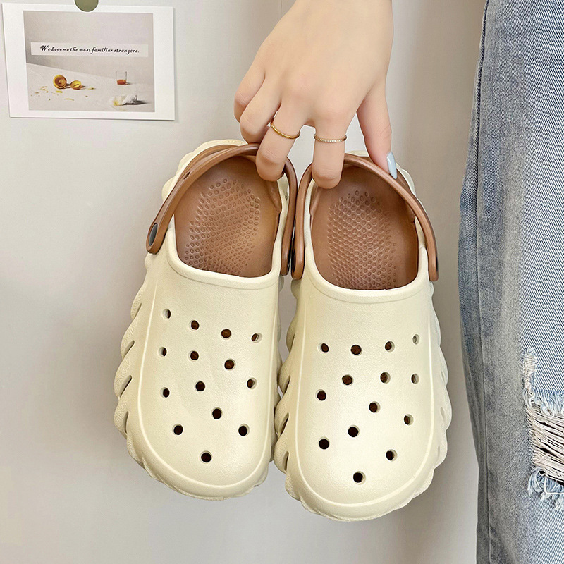 New Korean Classic Clog Sandals Bench Slippers For Unisex With Animal ...