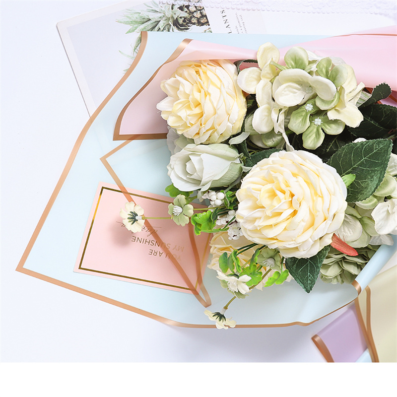 20PCS Bouquet Wrapper Paper DIY Waterproof Floral Wrapping Paper Fancy ...