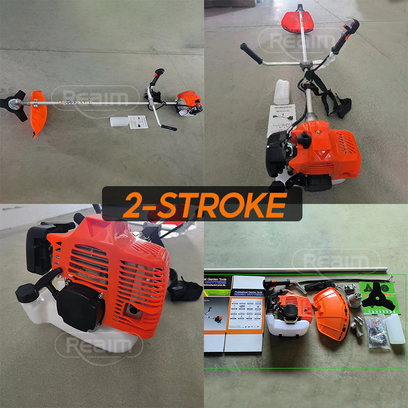 Grass Cutter 4 Stroke Lawn Mower Grass Cutter String Trimmer 52CC ...