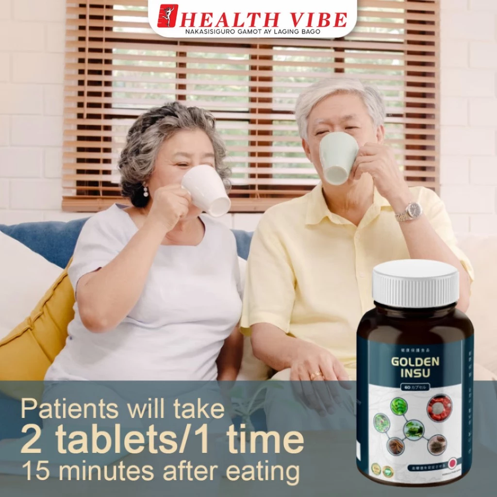 (2BOTTLES 60CAPSULES) Golden Insu for Diabetes for Low Blood Sugar ...