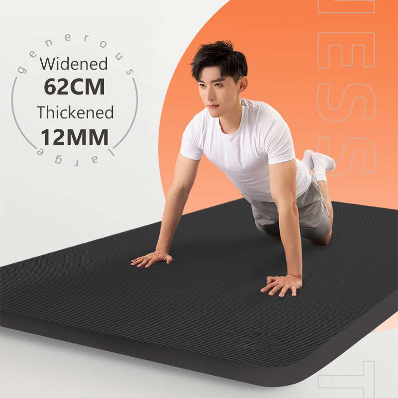 20MM Yoga Mat Thick Non-Slip High Density Workout Mat With Carrying ...
