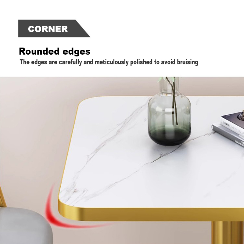 Reception table coffee table balcony table casual square table dining ...