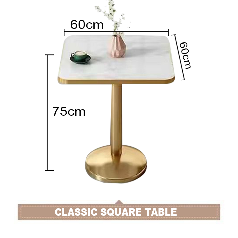 Reception table coffee table balcony table casual square table dining ...