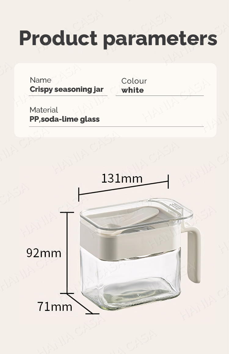 Spoon Lid Separation Seasoning Box Seasoning Container With Spoon ...