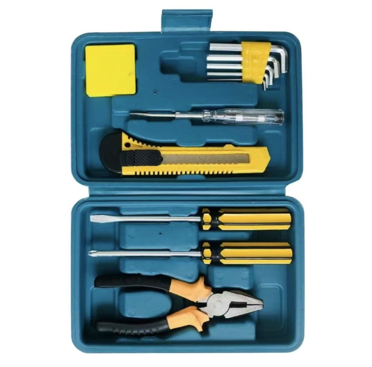 11Pcs/set Tools set Box Professional Hardware Home Repair Set Hand ...