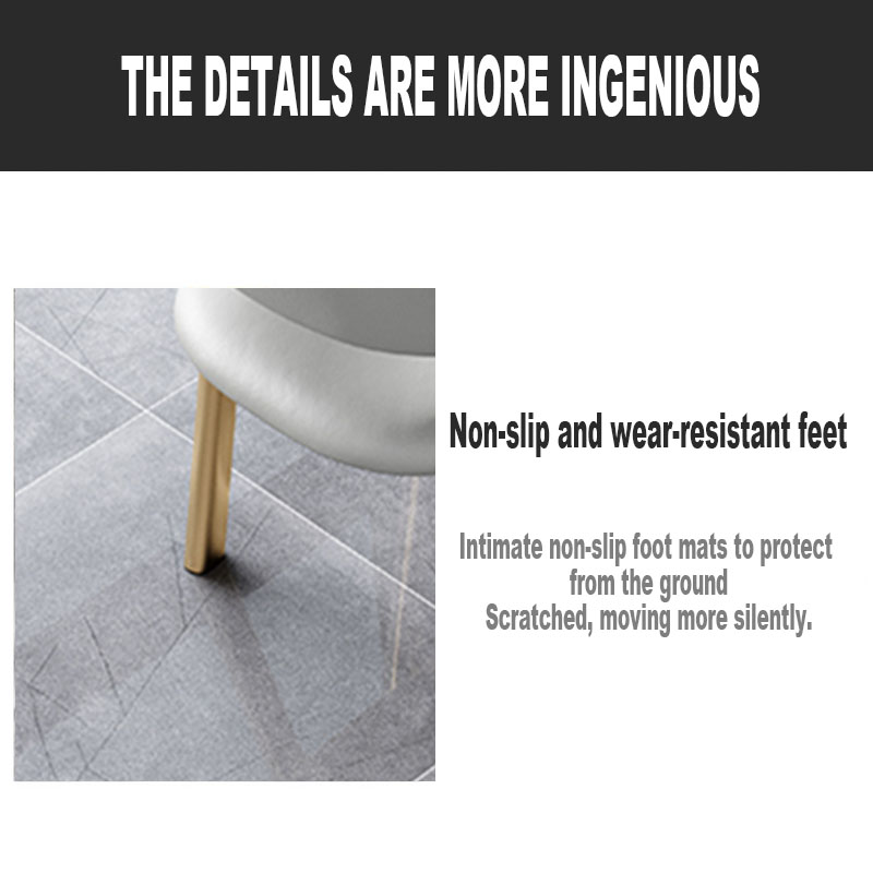 Pure white table Simple casual table Dining table Round table Chairs ...