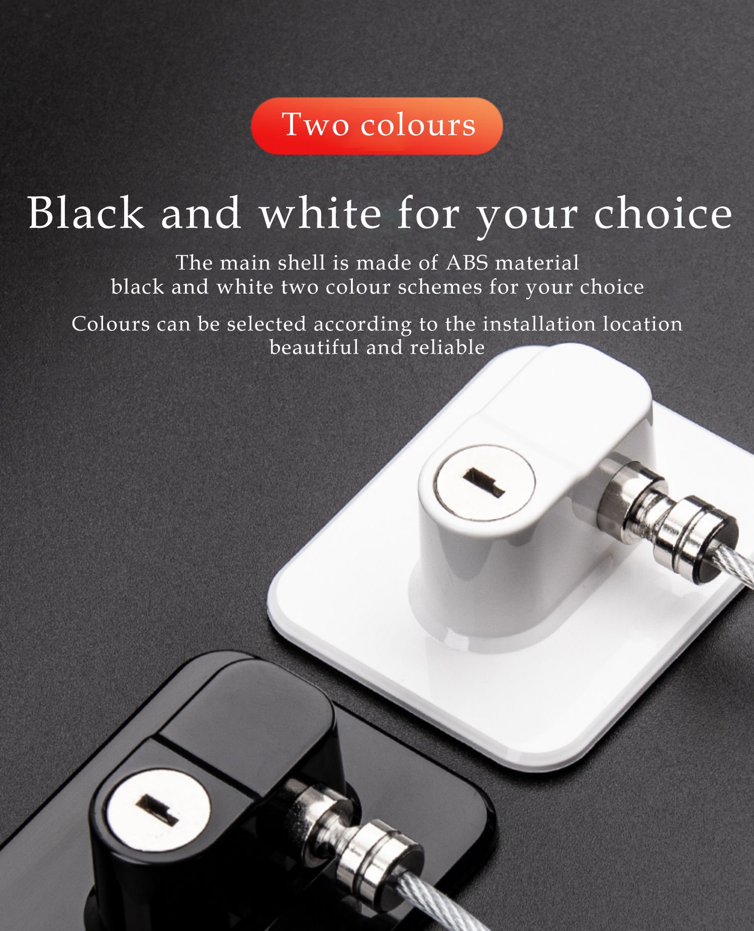 Refrigerator Door Lock Strong Adhesive Freezer Door Lock Cupboard File ...