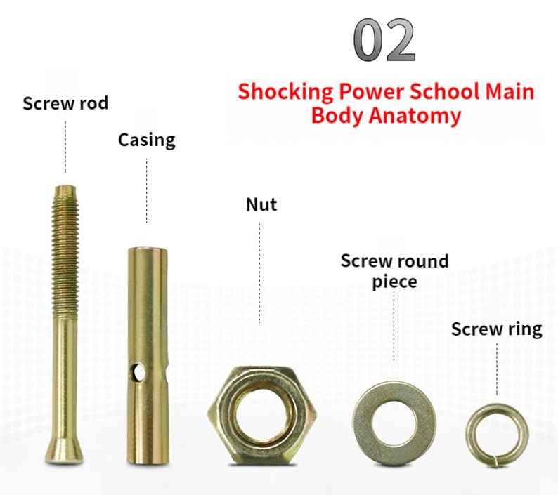 Dyna Bolt Expansion Screw Shell Anchor Expansion Bolt & Expansion Hook ...