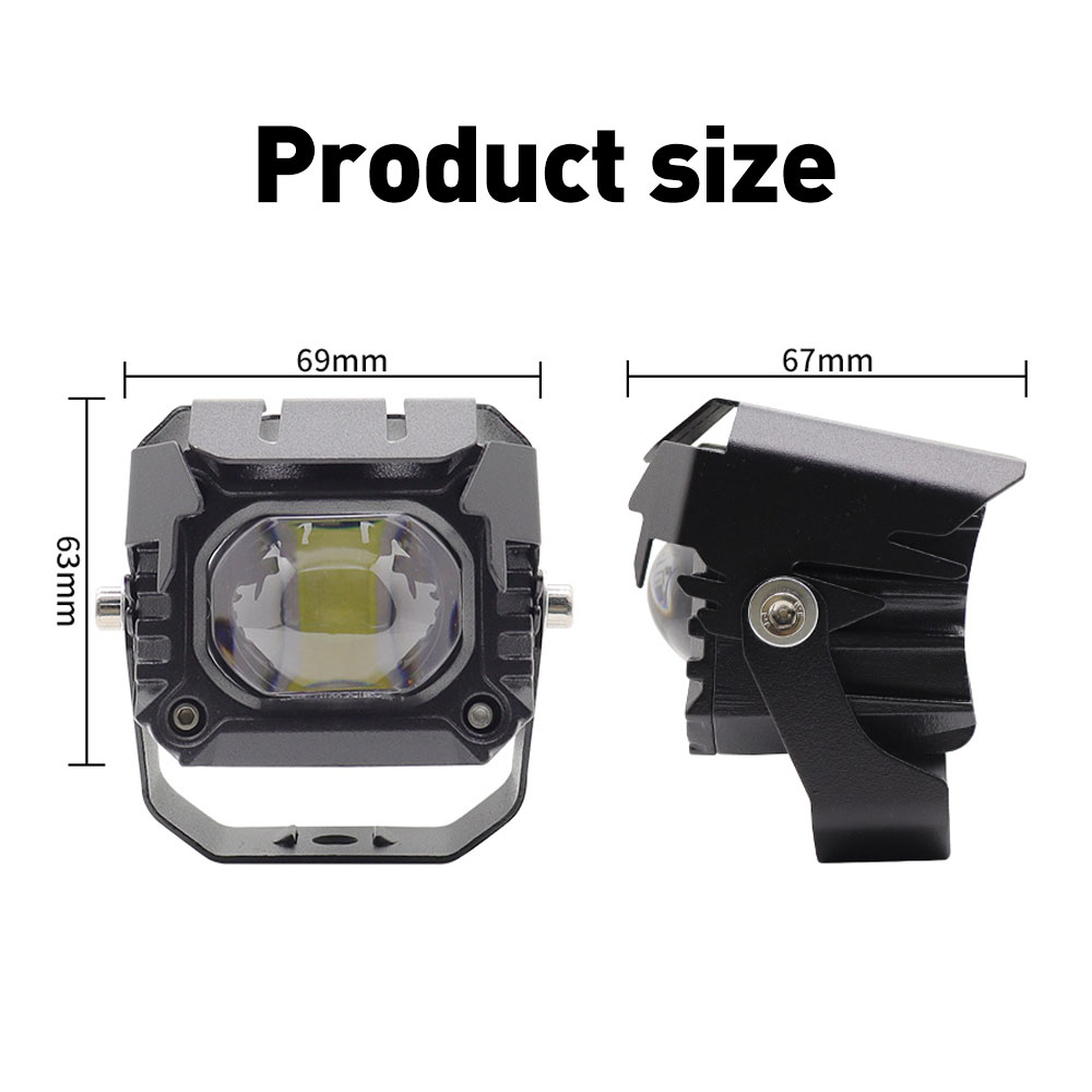 driving light 3 Inch 120W Dual Color LED mdl mini driving light ...
