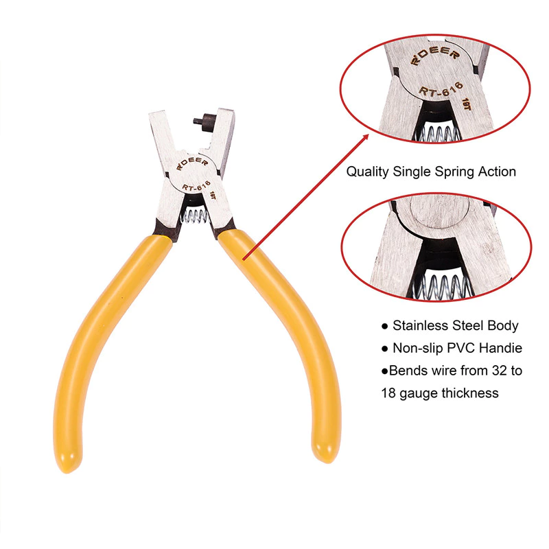 GameFowl Kit 2mm Stainless Steel Wings with Pliers Toe Punch for ...