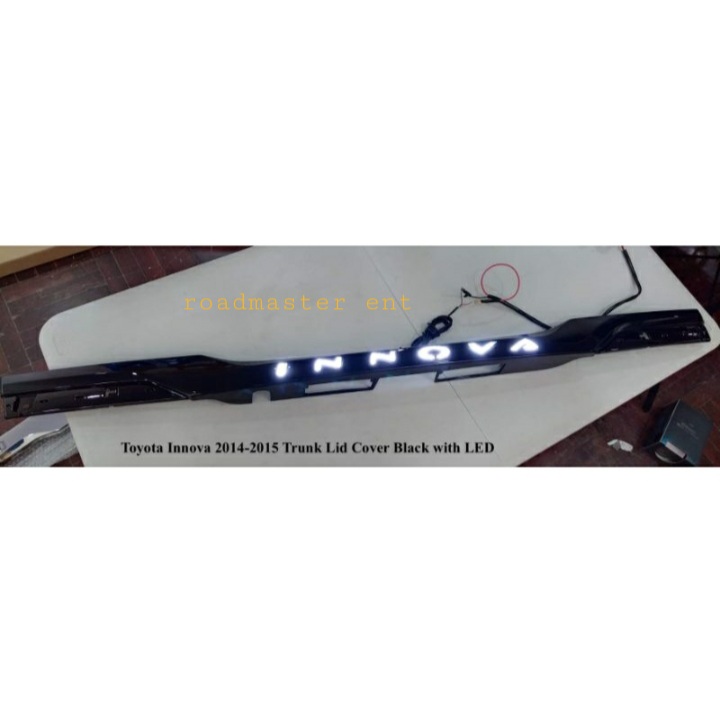 Toyota Innova 2008 to 2015 Trunk Lid with Light Black( innova ...