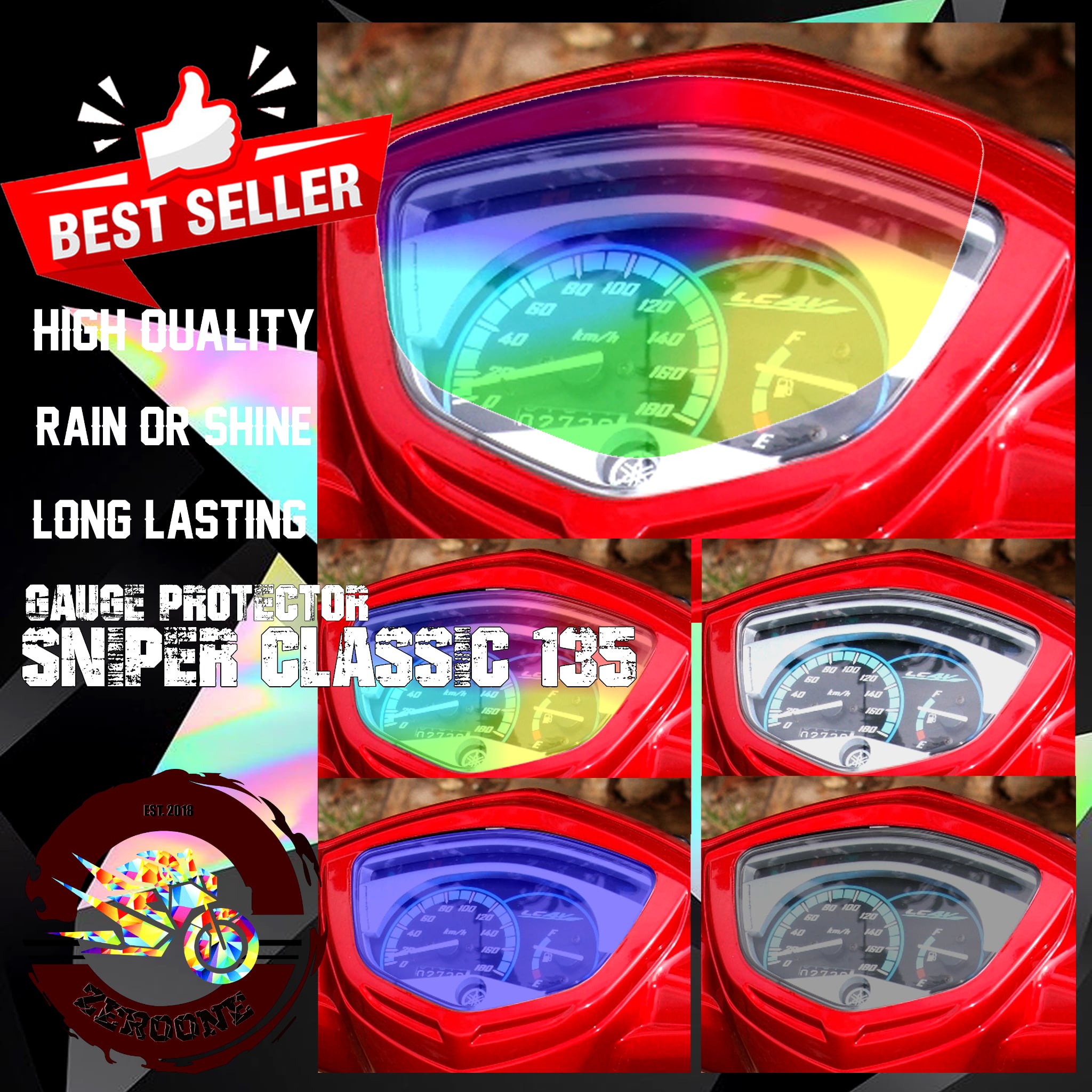SNIPER 135 CLASSIC Gauge Protector | Shopee Philippines