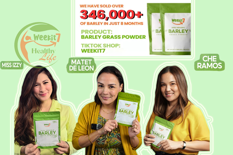 Weekit7 Barley Grass 4 Packs Digestive Health,Weight Loss,Detox,Organic ...