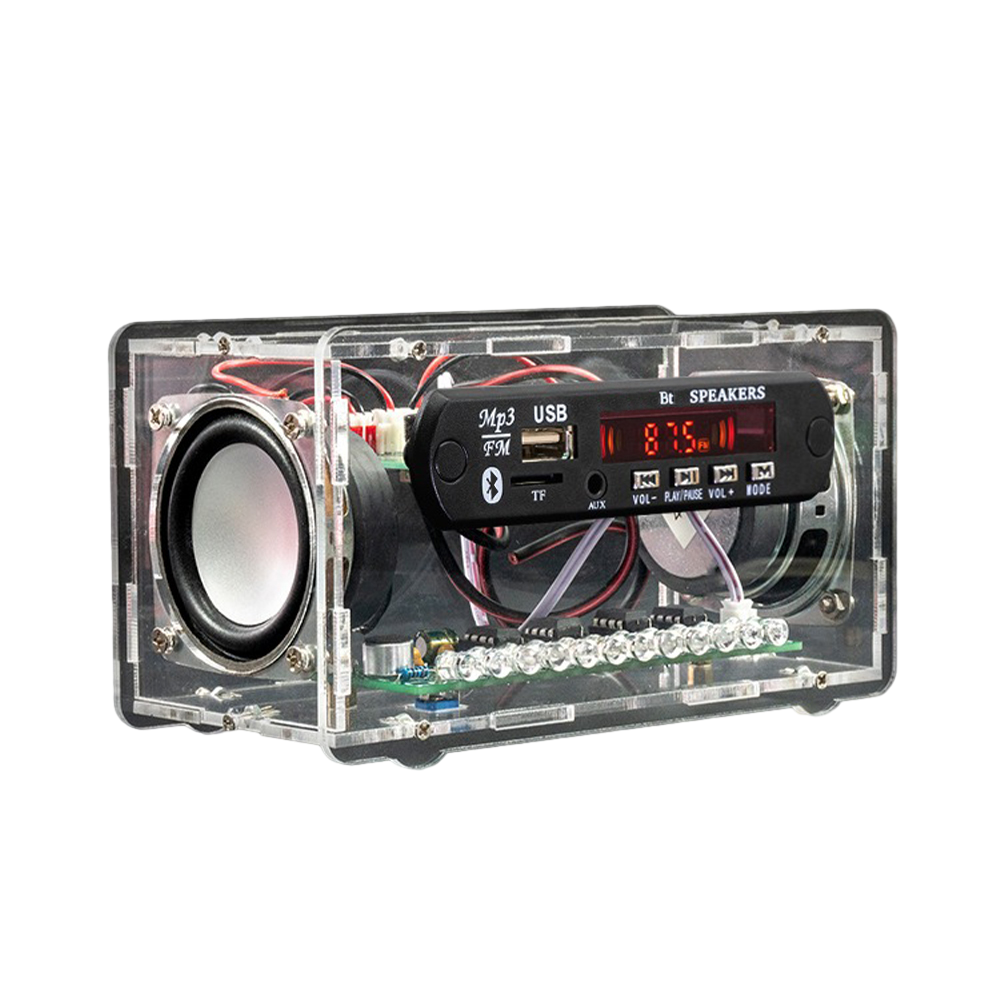 DIY Bluetooth Speaker Kit with FM Radio DIY Soldering Project Practice ...