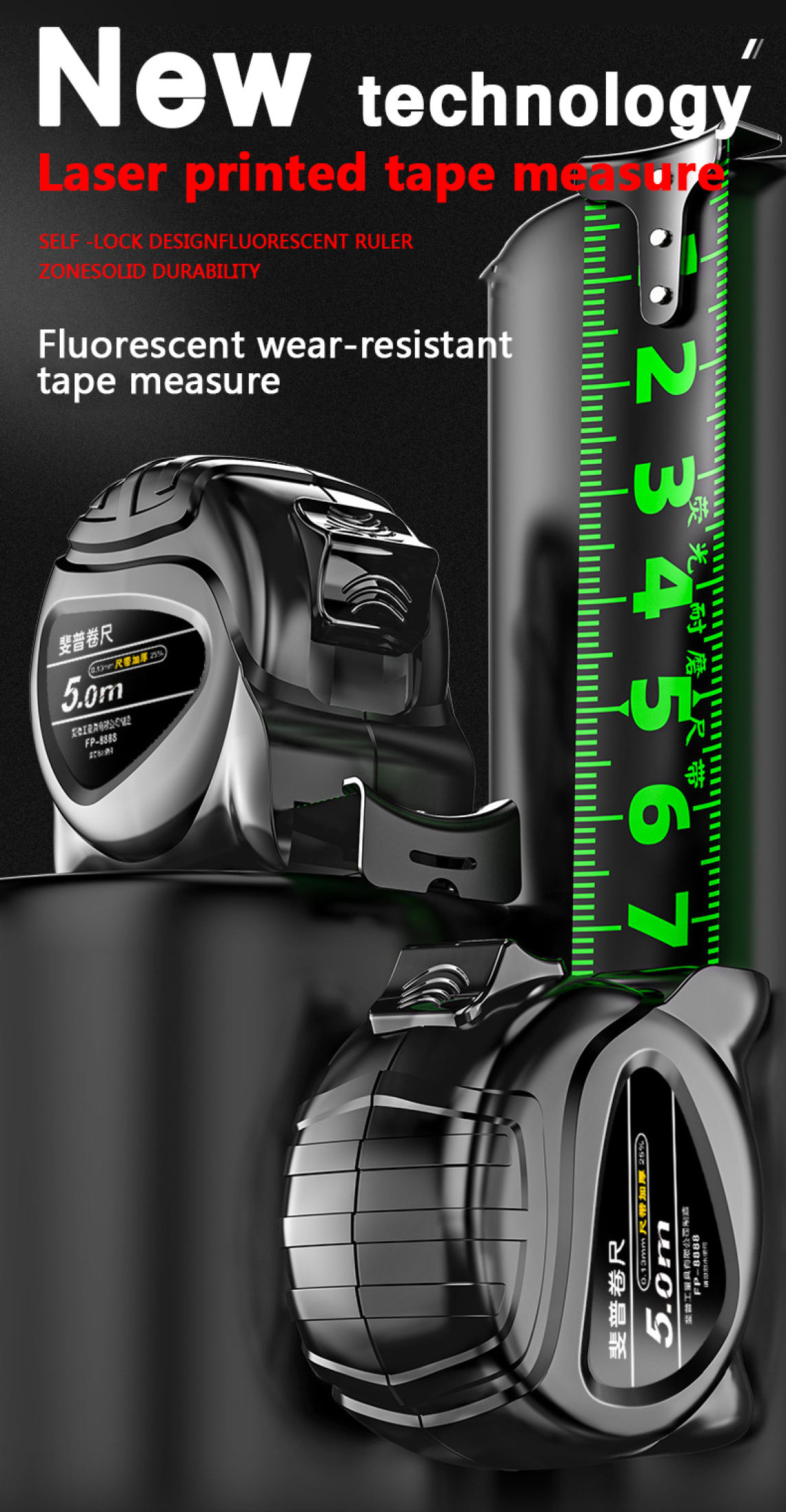 5M/7.5M/10M Steel Tape Measure/Meter Tape Measuring/Steel Measuring ...