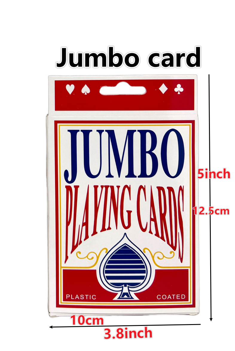 JUMBO PLAYING CARDS 54pcs cards Premium cards | Shopee Philippines