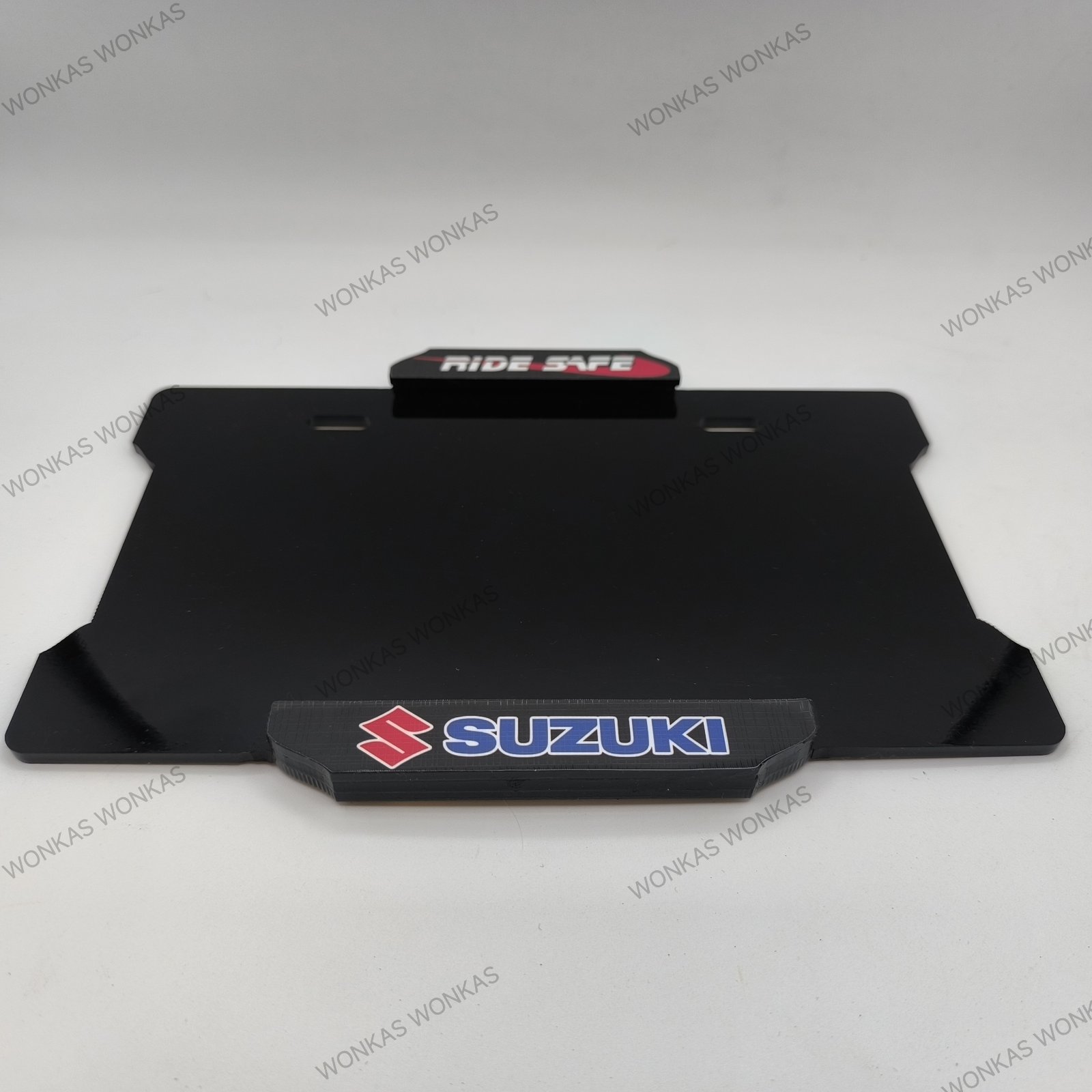 Acrylic Back Plate Protector for Motorcycle RideSafe X Suzuki 2.1 ...