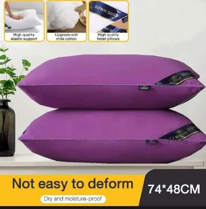 【Buy 1 Take 1】Unan Pillow Uratex Authentic Premium Hilton Pillow 500g ...