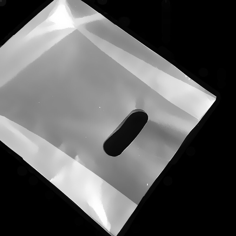 50Pcs丨Food Packaging Bag With Handle Plastic Bag Pastry Boxes And Food ...