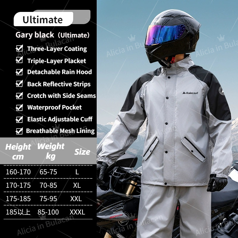 Senior raincoat Motorcycle Raincoat Waterproof Jacket motorcycle ...