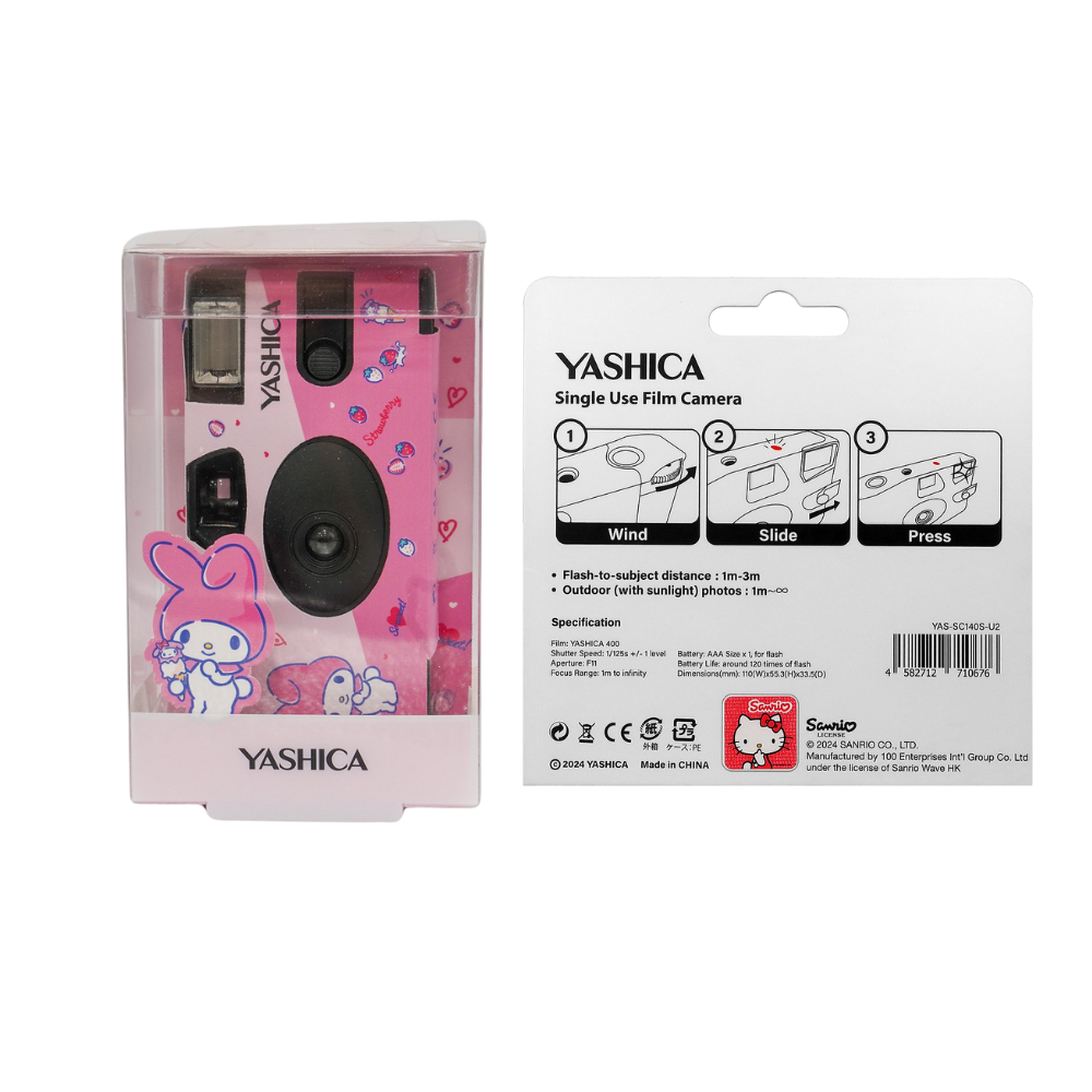 YASHICA Single Use Film Camera - Cerebral Optic Merchandising | Shopee ...