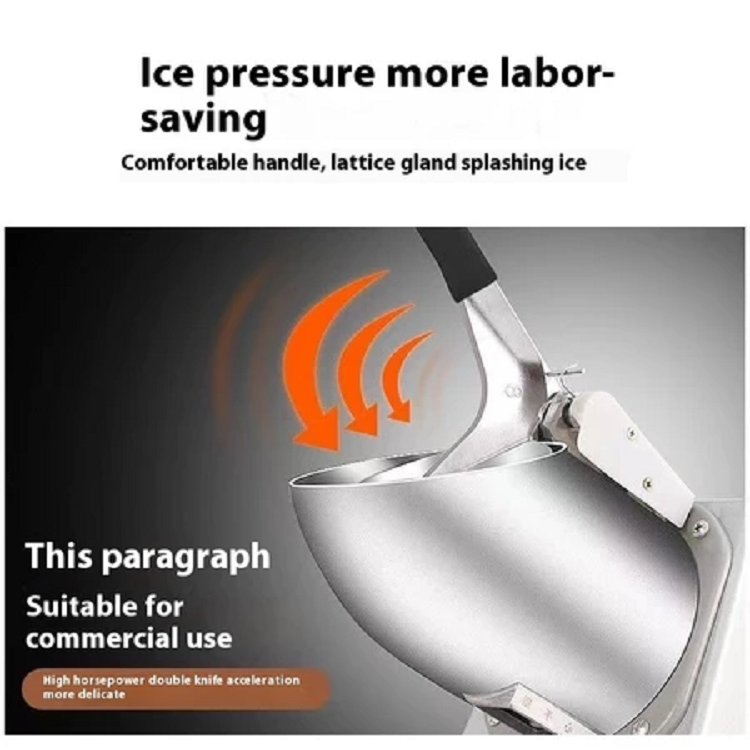 Avinas Ice Smashing Electric Crusher Machine Double Blade Electric Ice ...