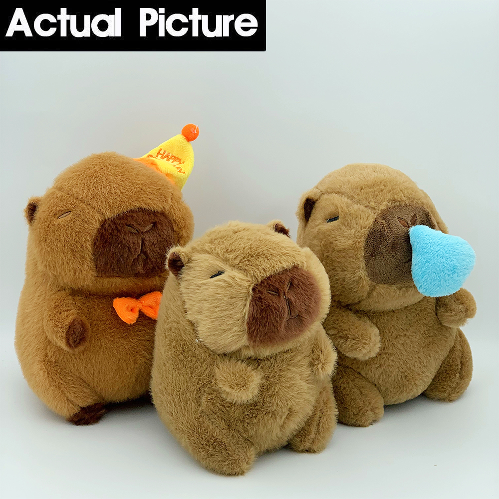 20CM Capybara Plushie Capybara Cosplay Pikachu Cos Kuromi Quirky Cute ...